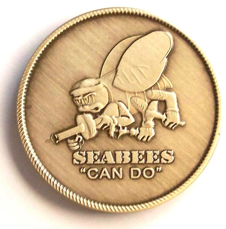 Challenge Coin, Seabee Museum Davisville - Seabee Museum and Memorial Park